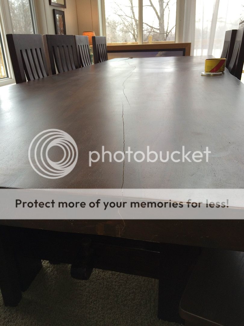 11' Acacia Slab Table - Busted | LumberJocks Woodworking Forum