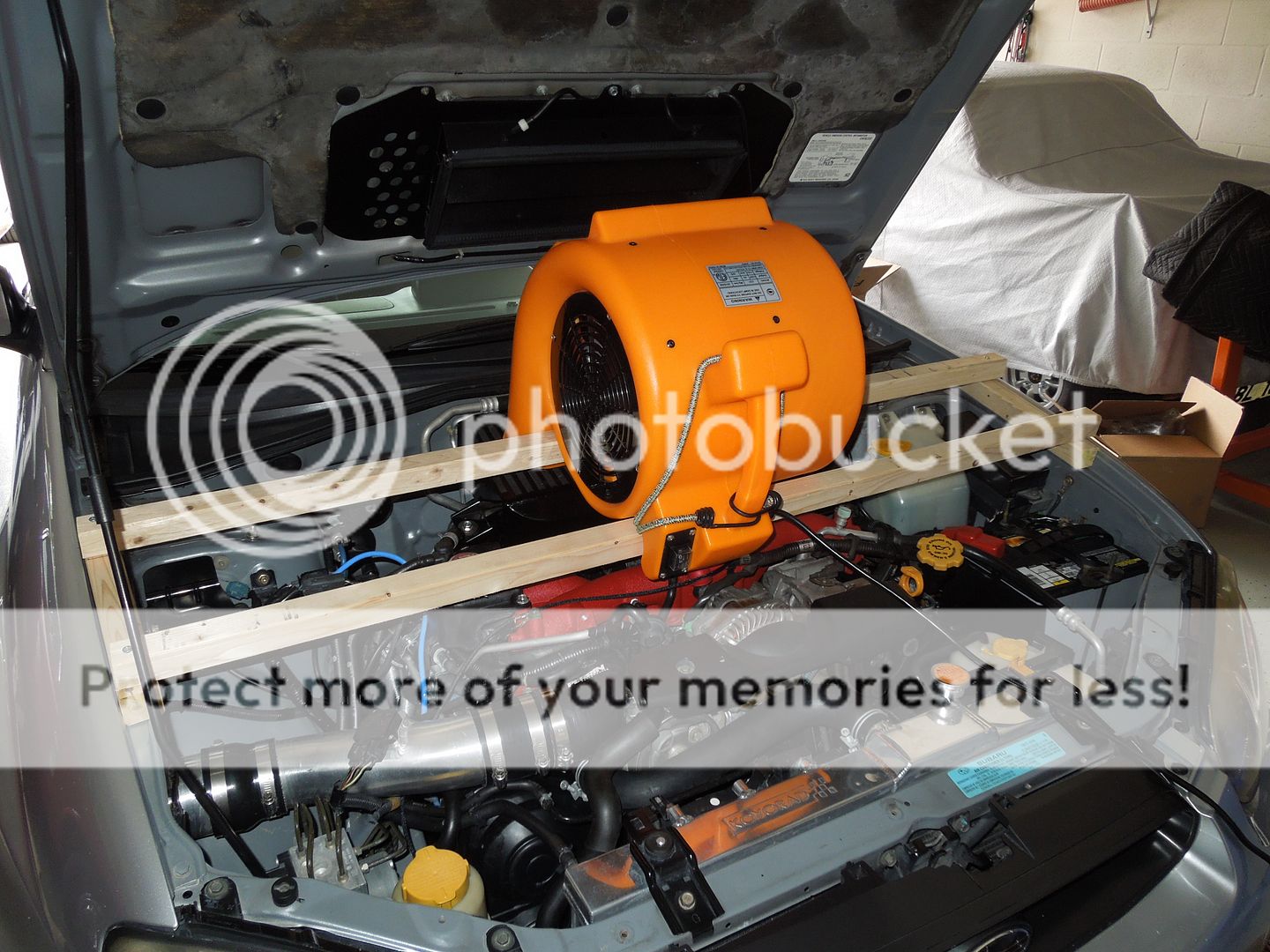 Dyno Fan for Top Mount Intercooler? | IW STi Forum